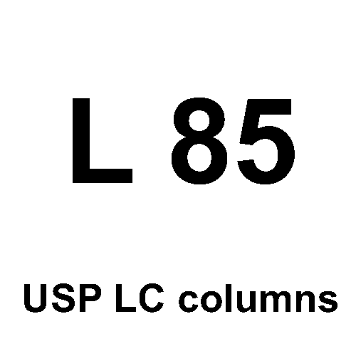 USP L85: A silane ligand that consists of both reversed phase (an alkyl ...